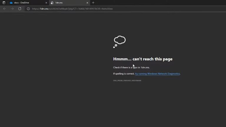 What is 1drv.ms? - Explanation & How to Fix Related Issues - 4c3